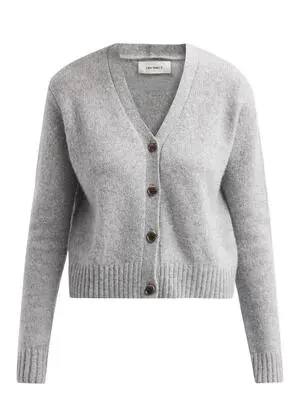 LISA YANG Marionette Cashmere-silk Regular-fit Cardigan - Cloudy