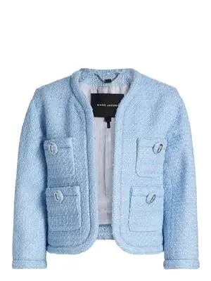 Marc Jacobs Pop J Marc Tweed Lady Jacket - Blue Mist