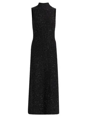Altuzarra Marian Embellished Midi-dress - Black