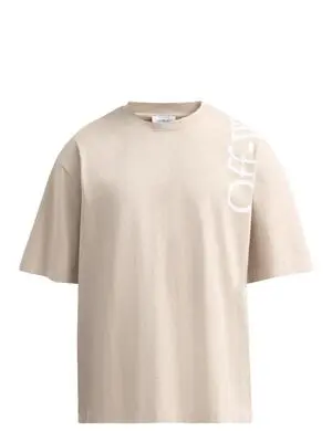 Off-White Vertical Bookish Skate Logo T-shirt - String