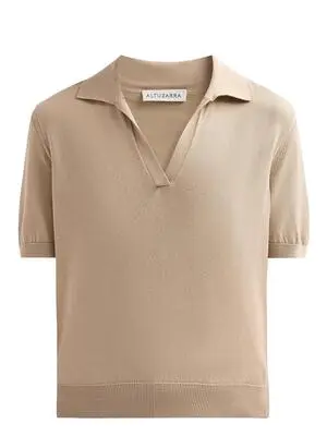 Altuzarra Clay Cotton-wool Sweater - Bone