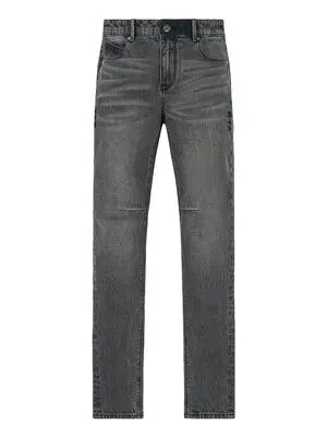 RtA Exodus Bryant Logo-embroidered Skinny Jeans - Midnight Ash