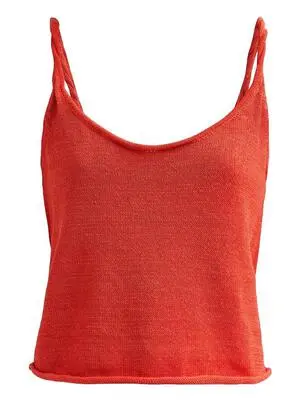 SEROYA Aimee Linen-cotton Tank