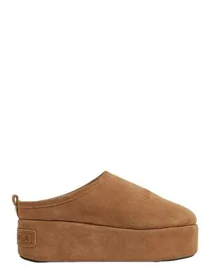 Balenciaga Alaska Soft Platform Mules - Brown