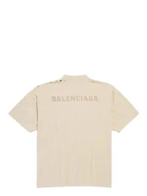Balenciaga Fit T-shirt - Beige