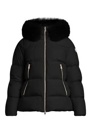 Moncler Laichefur Puffer Jacket Black