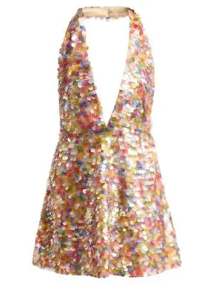 Retrofete Avigail Sequin Mini Dress - Multi