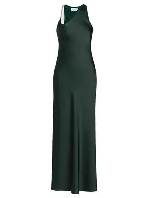 SIGNIFICANT OTHER Abbey Satin Trapeze Maxi Dress