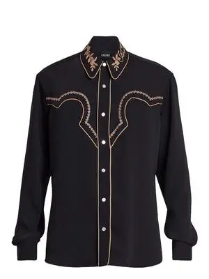 AMIRI Western Embroidered Shirt