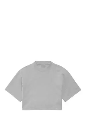 Balenciaga Cropped T-shirt - Grey