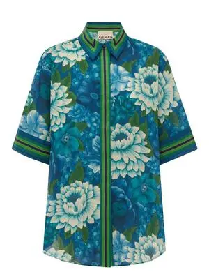 ALEMAIS Margo Floral Cotton Voile Shirt - Multi