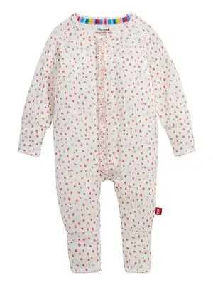 MAGNETIC ME Baby's Apple Blossom Convertible Coverall - Multi
