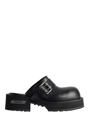 Balenciaga Venom Mules - Black