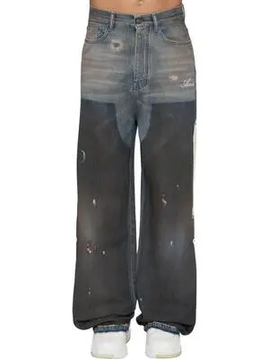 Amiri Faded Carpenter Jeans - Dark Dust