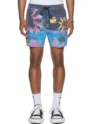 Ksubi Moonlight Print Board Shorts - Multi