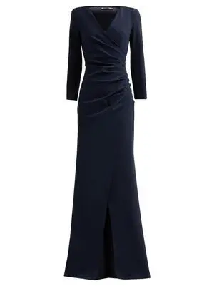 Chiara Boni La Petite Robe Wiesa Gathered Gown - Dark Midnight