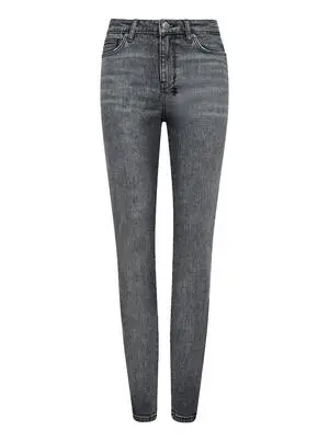 Ksubi The Moss Low-rise Skinny Jeans - Grey