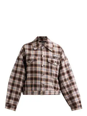 Ksubi Relaxed Plaid Trucker Jacket - Assorted