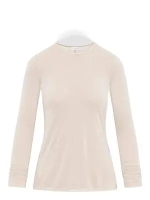 ARTEMIS DICIERO Dasha Long-sleeve Top Bone