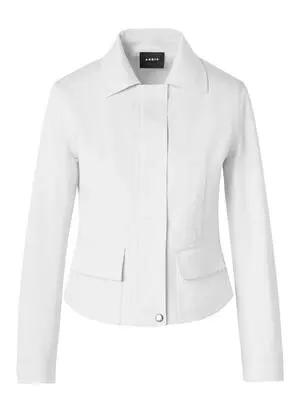 Akris Hugh Cargo Jacket - Ecru
