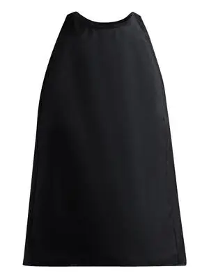 Loulou De Saison Cami Silk Sleeveless Cape Top Black