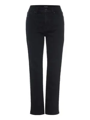 GOOD AMERICAN Good Legs Straight Diamond Jeans