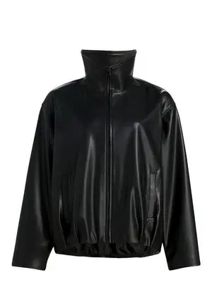 LAMARQUE Denita Faux Leather Jacket - Black