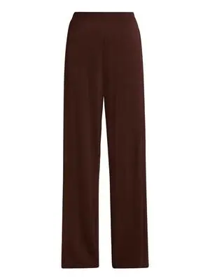 Generation Love Kelela Sheen Jersey Wide-leg Pants - Coco