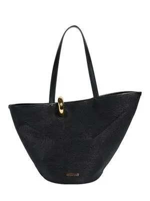 Jacquemus Le Bambola Woven Tote Bag - Black