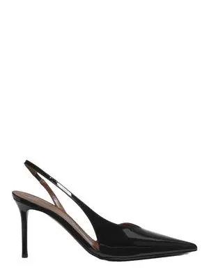 GIUSEPPE ZANOTTI Vernice Vague 85mm Patent Leather Slingback Pumps - Black