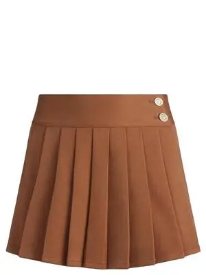 Alice + Olivia Noah Side-striped Skort - Tan