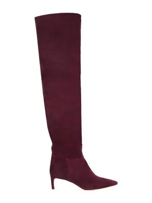 Ulla Johnson Carolina Slouchy 55mm Over-the-knee Suede Boots - Cognac