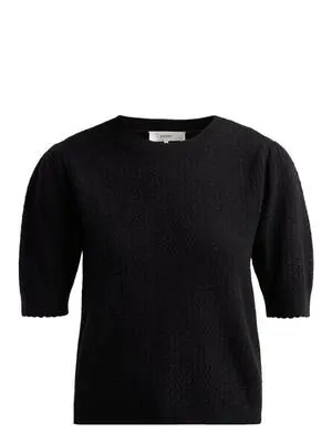 FRAME The Gathered Honeycomb Sweater
