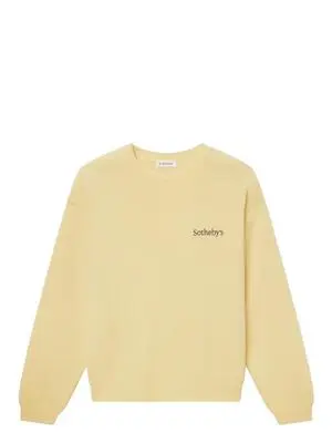 FRAME X Sotheby's Cashmere Sweater - Yellow