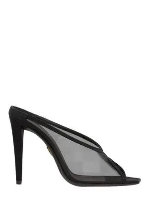 GIUSEPPE ZANOTTI Brivido 105mm Mesh Mules - Nero