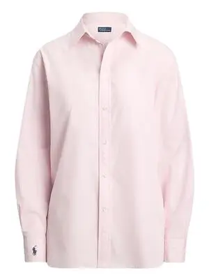 Polo Ralph Lauren Oversize-fit Cotton Shirt - Surfside Red