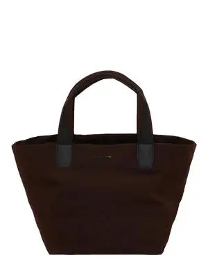 VEE COLLECTIVE The Trench Essence Medium Tote Bag - Chocolate