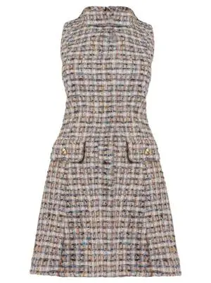 Shoshanna Charlotte Tweed Mini Dress - Multi