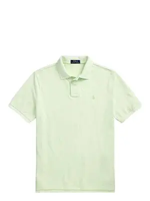 Polo Ralph Lauren Classic-fit Mineral-dyed Mesh Polo Shirt Leaf