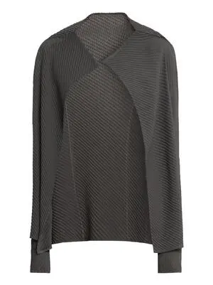 Issey Miyake Misty Pleats Cardigan - Gray