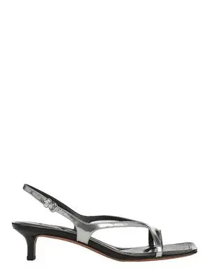 VINCE Posie 45mm Leather Slingback Sandals