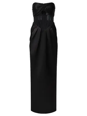 BCBGMAXAZRIA Elizabeth Strapless Gown