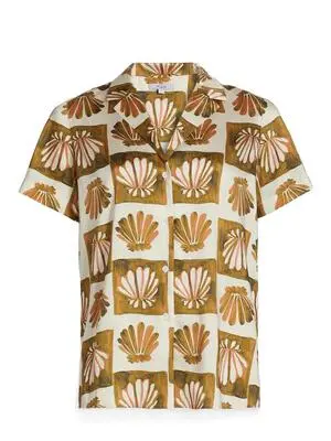 Rails Theis Shell Shirt - Checkered Shells