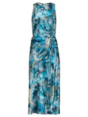 Rails Gabriella Watercolor Sleeveless Midi-dress - Midnight Diffusion