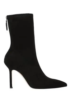 FAVORITE DAUGHTER Ryder 95mm Suede Ankle Booties Black