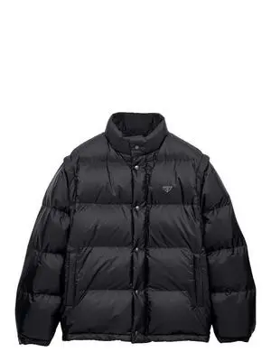 Prada Weight Re-nylon Down Jacket - Black