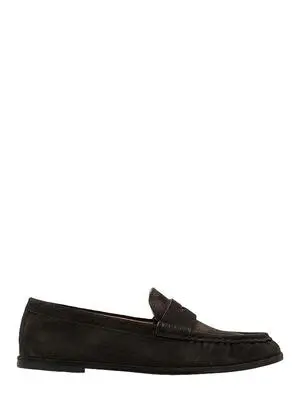 STUART WEITZMAN Spencer Suede Loafers - Shadow