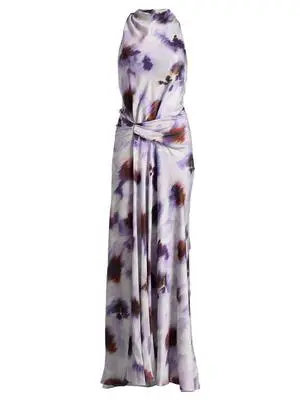 A.L.C. Skylar Abstract-print Gown - Lilac Multi
