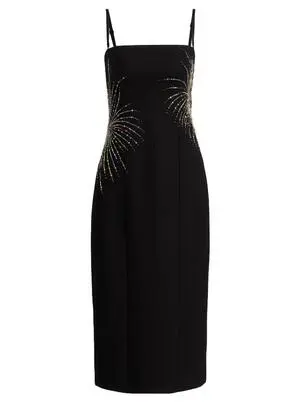 Staud Britney Beaded Cocktail Dress - Firework