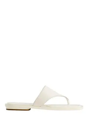 Bernardo Agora Thong Sandals Off White